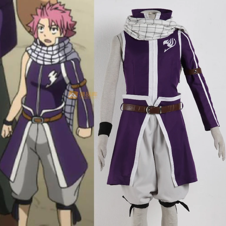 Hot Anime FAIRY TAIL cosplay Etherious Natsu Dragneel cos Unisex ...