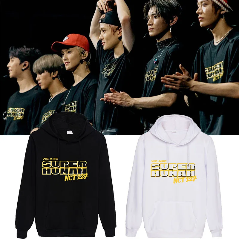 kpop nct 127 Album We are superhuman Aid printing pullover Sweatshirt ...