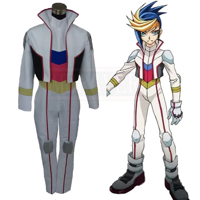 Yu Gi Oh! ARC V HUGO Cosplay Costume Yugo Cosplay Custom Made Free ...