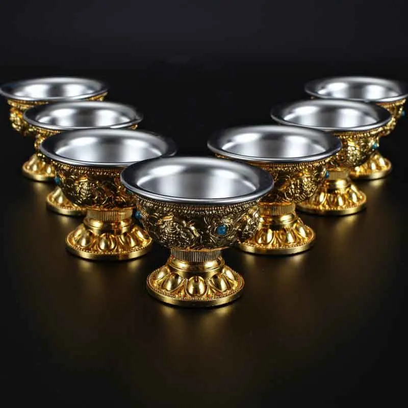 Gild Water Offering Cup, Stainless Steel Inner, Eight Cups Each Box ...