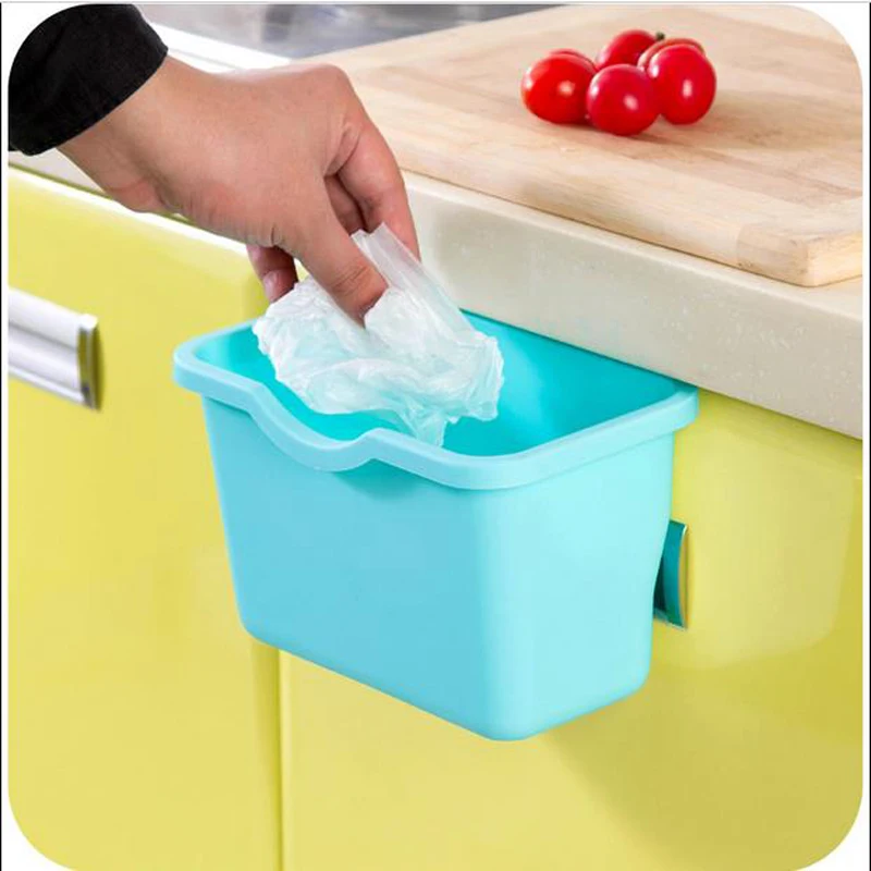 New Kitchen Cabinet Trash Storage Box Classification PP Desktop Debris ...