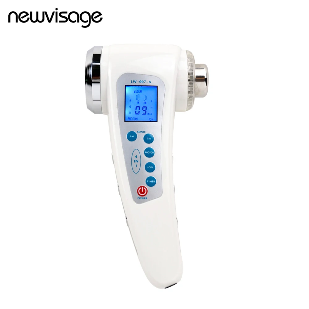 4 in 1 Sonophoresis Beauty Machine Face Body Ultrasound Photon Device ...