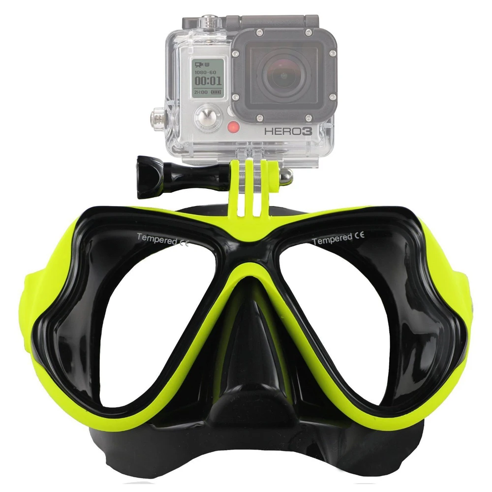 Go pro hero5 Accessories Diving Mask Swimming Glasses Swim Dive Scuba ...