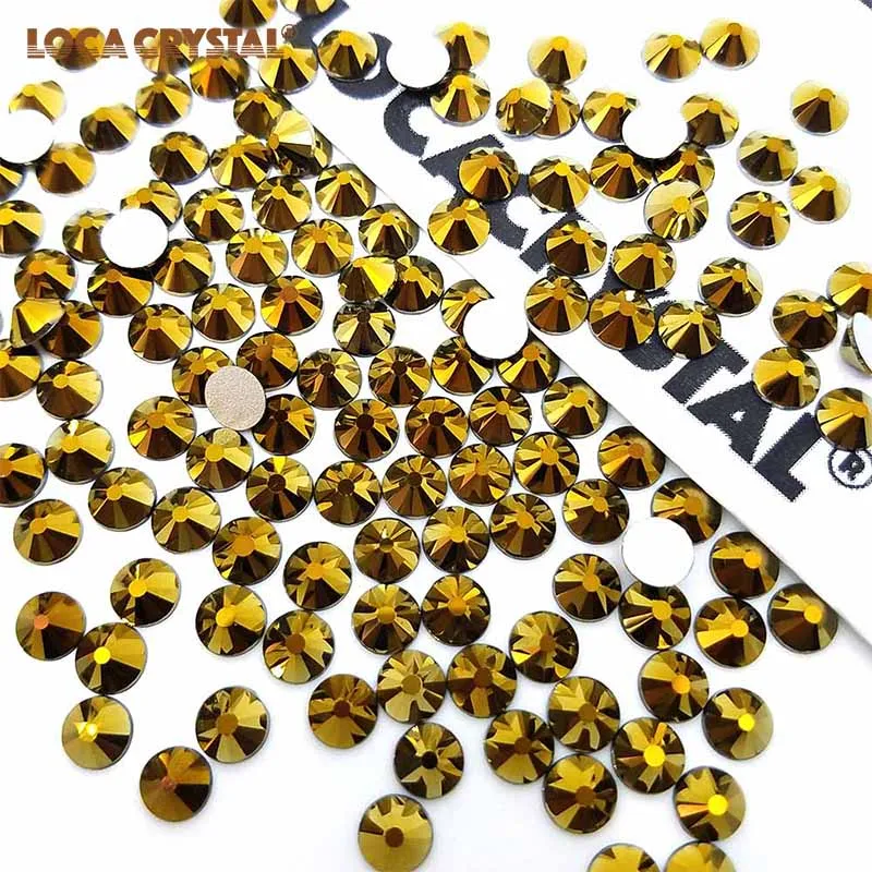 Aurum Color Fashionable Gule on T shirt Nail Art Decoration Round Shape ...