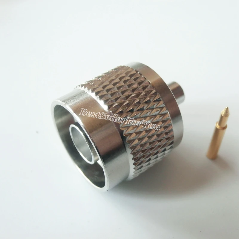 1Pcs N Male Plug Solder For Semi Rigid RG402 0.141" Cable RF Connector ...