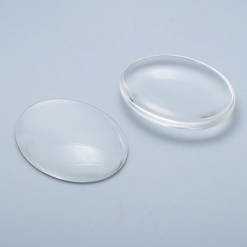 Aliexpress.com : Buy 30*40mm Oval Clear Glass Cabochons For Jewelry ...