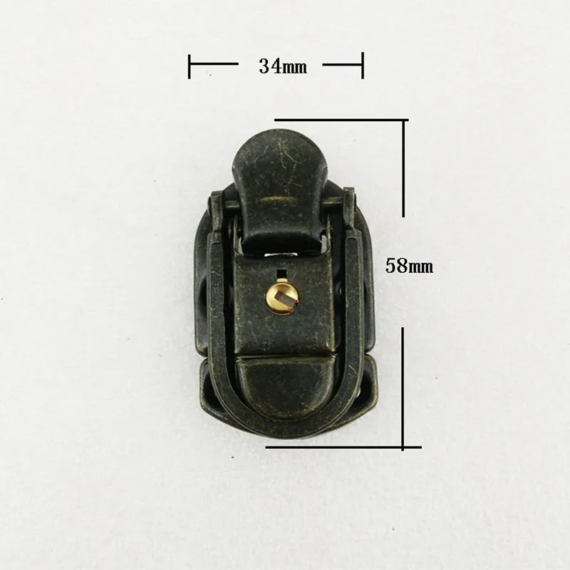 Iron-Based-Iron-Purse-Key-Lock-Antique-Box-Locks-Bronze-Tone-58-34mm ...
