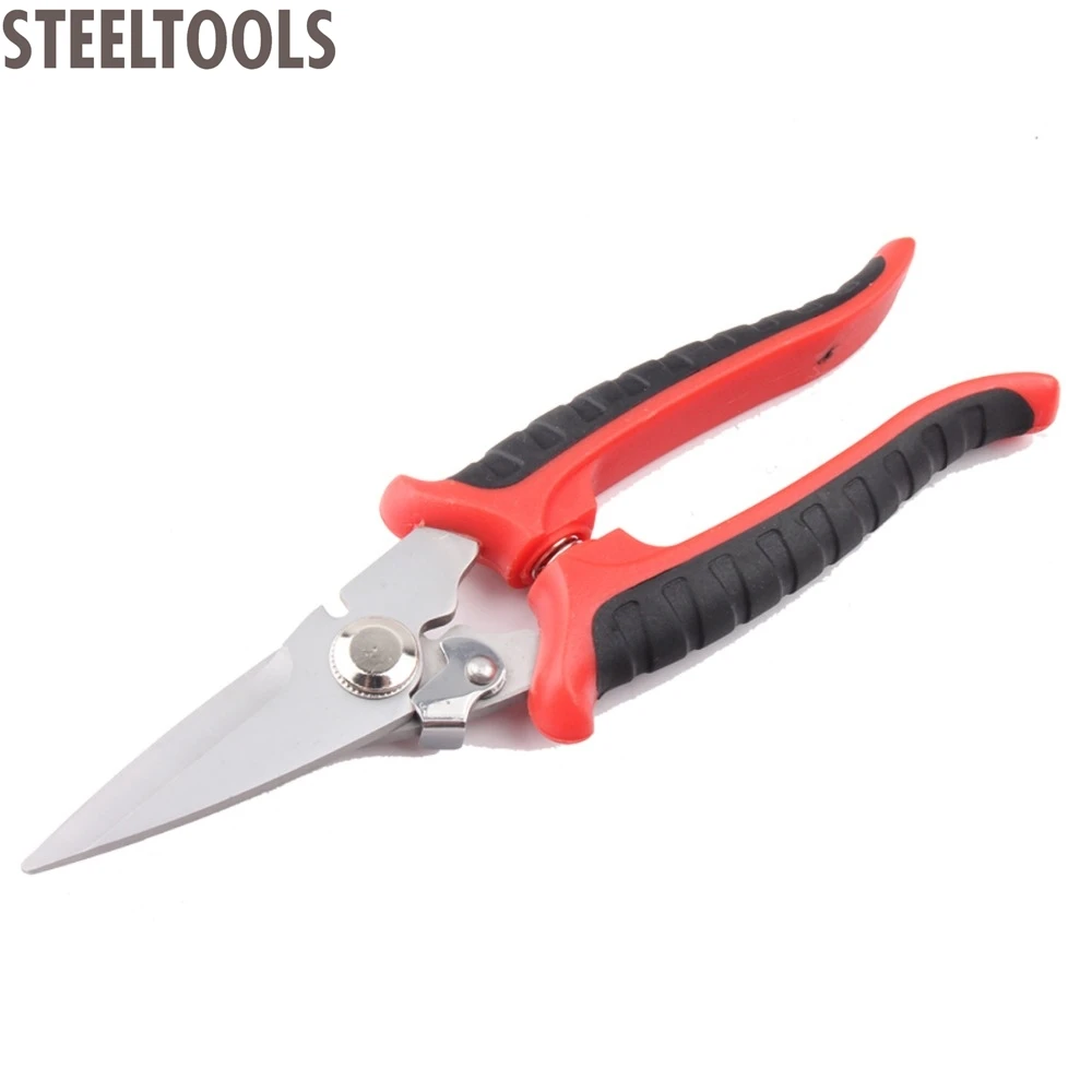 TEKTER Multifunction Stainless Steel Electrician Scissors Manually ...