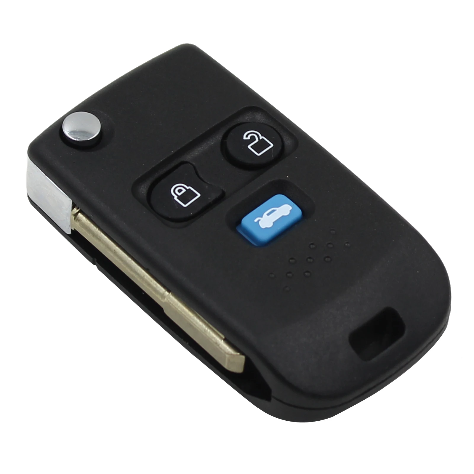 3 Buttons Remote Key Case Shell Fob Folding Flip For Ford Transit MK6 ...