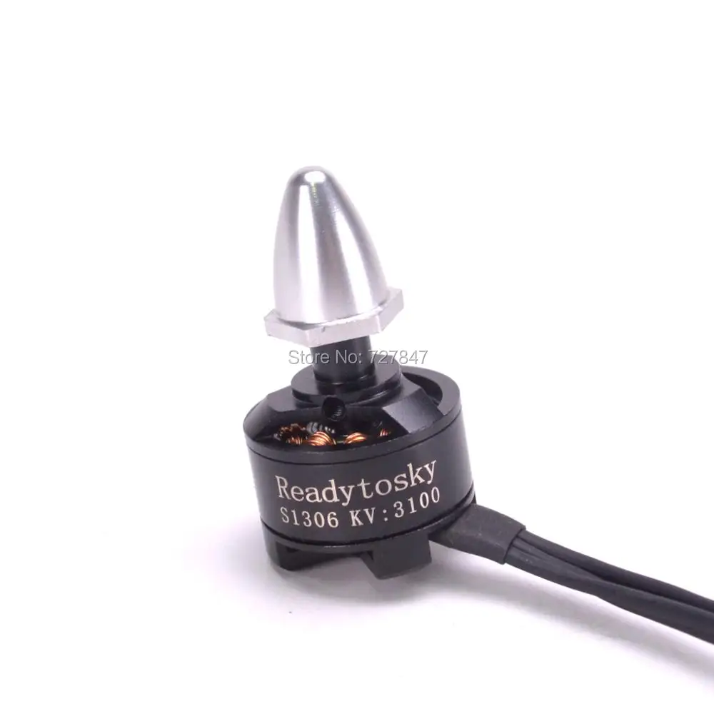 Alta calidad Readytosky 1306 3100KV 2 4S Motor sin escobillas 2CW 2CCW ...