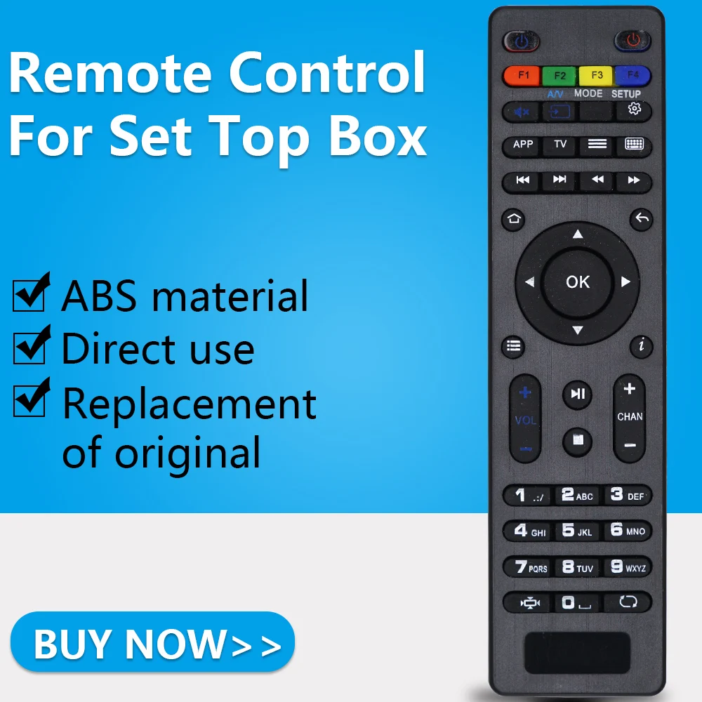 Controle Remoto Para Mag 254 250 255 260 270 275 Mag250 Mag254 Set Top ...