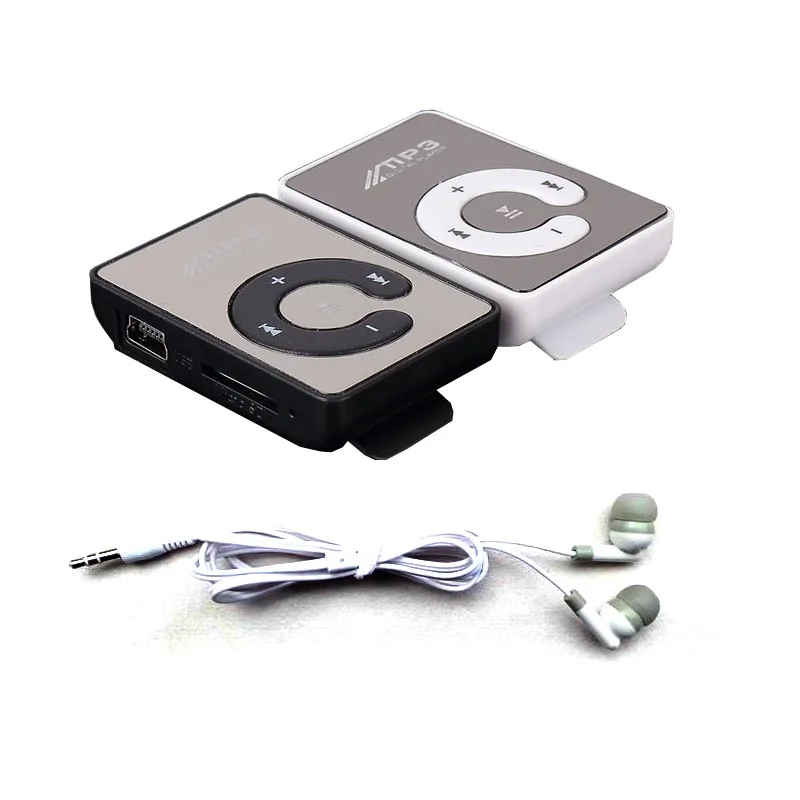 2015 Mini Clip Portable MP3 Music Media Player with 4GB Micro SD/TF+USB ...