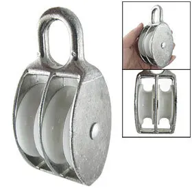 0.05 Ton High Load Double Sheave Fixed Eye Rope Pulley|pulley fixed ...