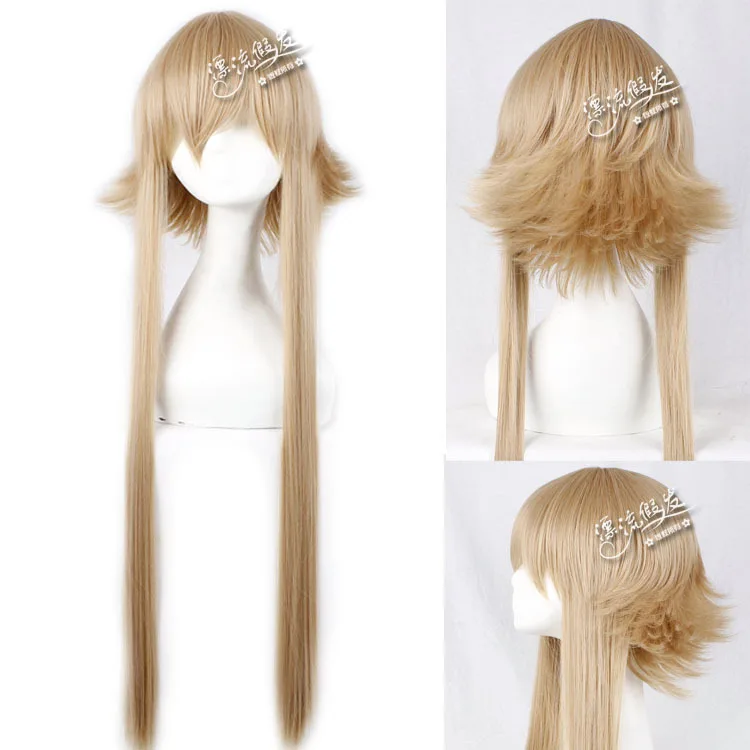 Floating flaxen Alice wig hair animation Cosplay extended temples|hair ...