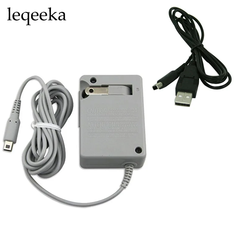 닌텐도 3ds dsi xl에 대 한 5 pcs ac 벽 플러그 충전기 및 usb 전원 어댑터 케이블|cable for ...