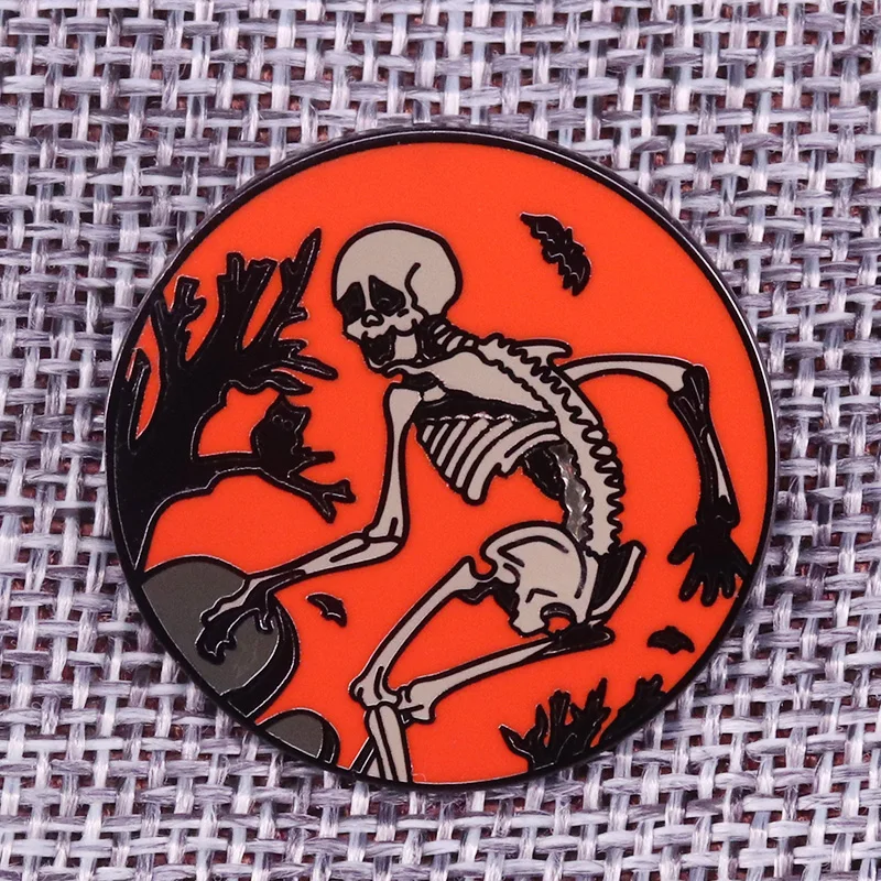 Grateful Dead Enamel Pins Glitter & Pin - the hourglass hobby