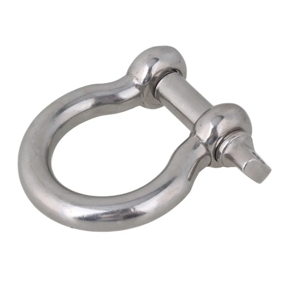 Silver-304-Stainless-Steel-European-Style-M14-Anchor-Shackle-Bow ...