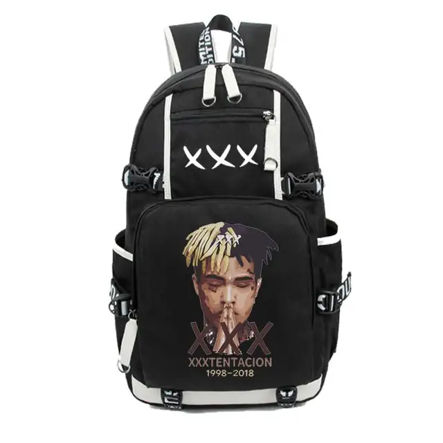 Newest Fashion xxxtentacion backpack Rip xxxtentacion Hip Hop Rapper ...
