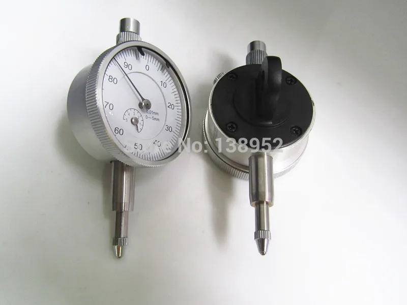 5mm Micron small dial indicator jewels dial gauge 0-5mm Precision 0 ...