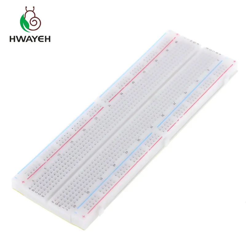【KAMDSS015】Breadboard 830 Point Solderless PCB Bread Board MB-102 MB102 ...