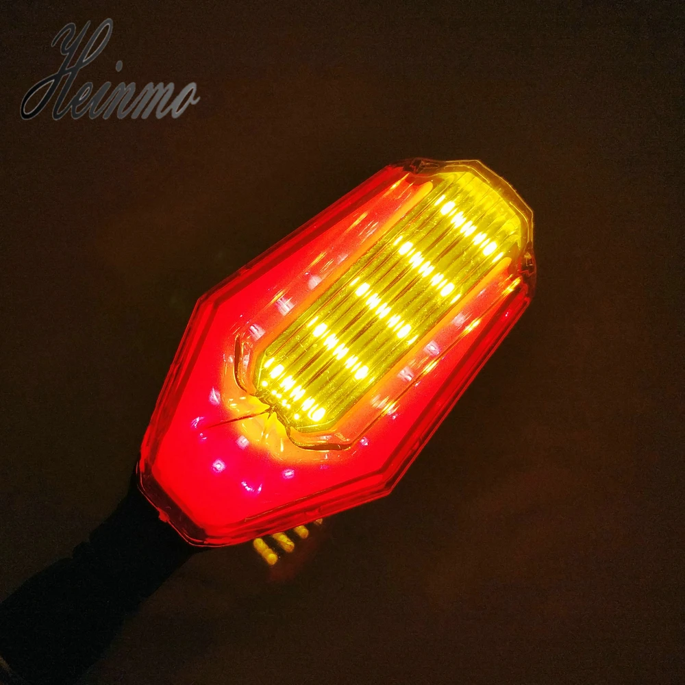 LED Turn Signals Flasher Motorcycle Indicator Flashing Brake Running ...