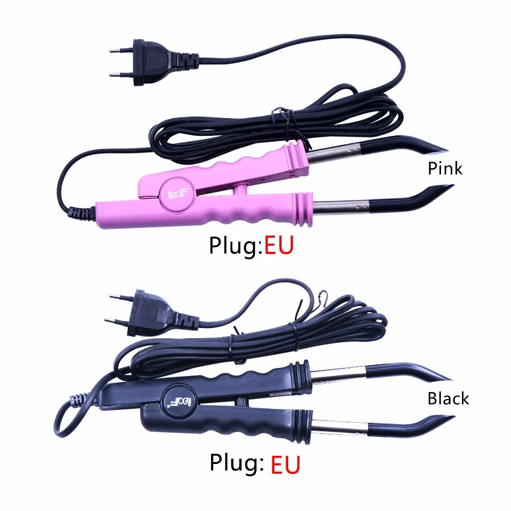 Hair Extension Iron Keratin Bonding Tools Fusion Heat Connector Machine ...