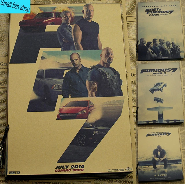 Fast Furious 7 Poster
