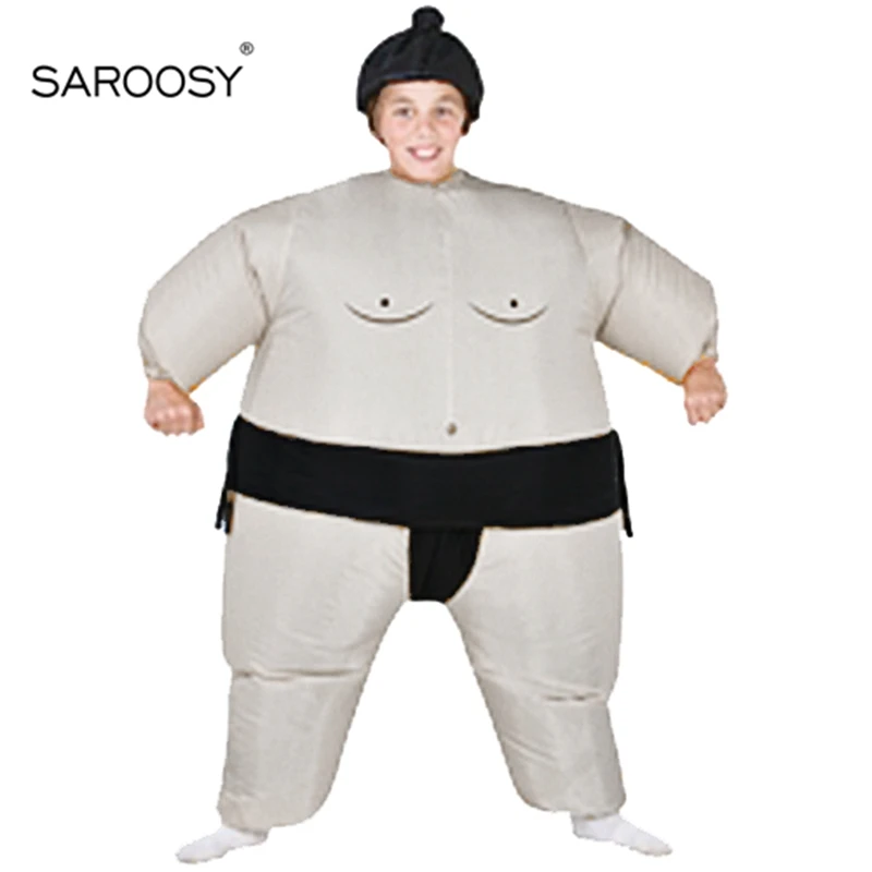 SAROOSY New Sumo Costume Kdi Size Funny Inflatable Costumes Halloween ...