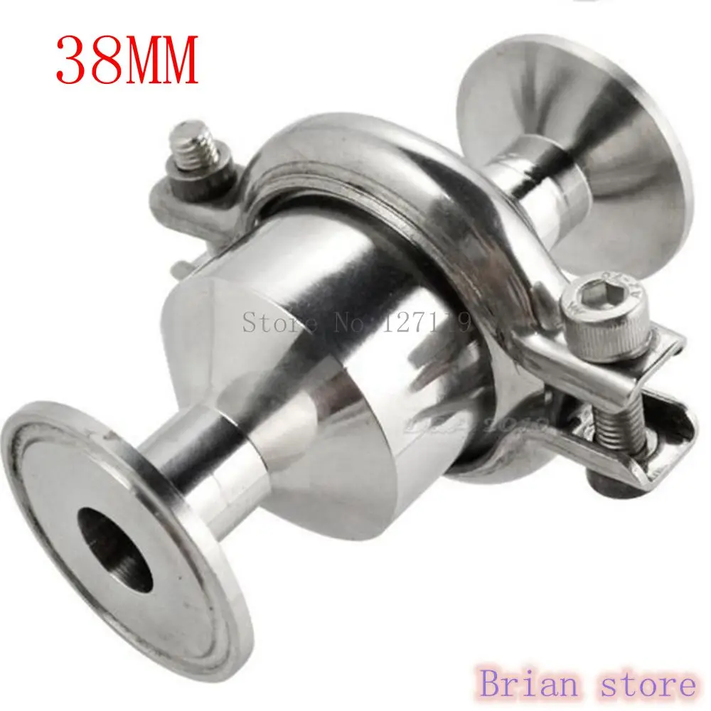 38MM OD Sanitary Check Valve Tri Clamp Type Stainless Steel SS SUS 304 ...