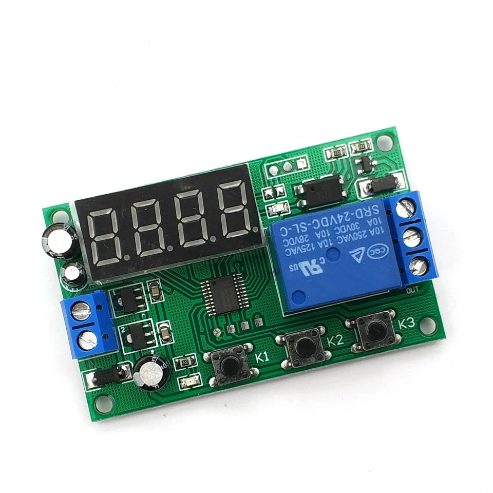 12v Timer Relay Time Delay Relay Module - 12/24VAC/VDC Timer For ...