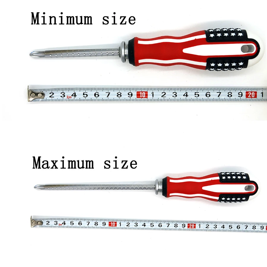 1 Pcs Slotted Philips Screw Driver Length Adjustable Head Size 6mm With 1-pcs-slotted-philips-screw-driver-length-adjustable-head-size-6mm-with