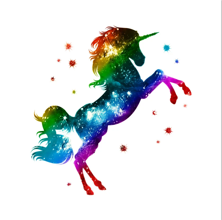 8x8FT-Sparkle-Unicorn-Stars-White-Wall-Custom-Photo-Studio-Backgrounds ...