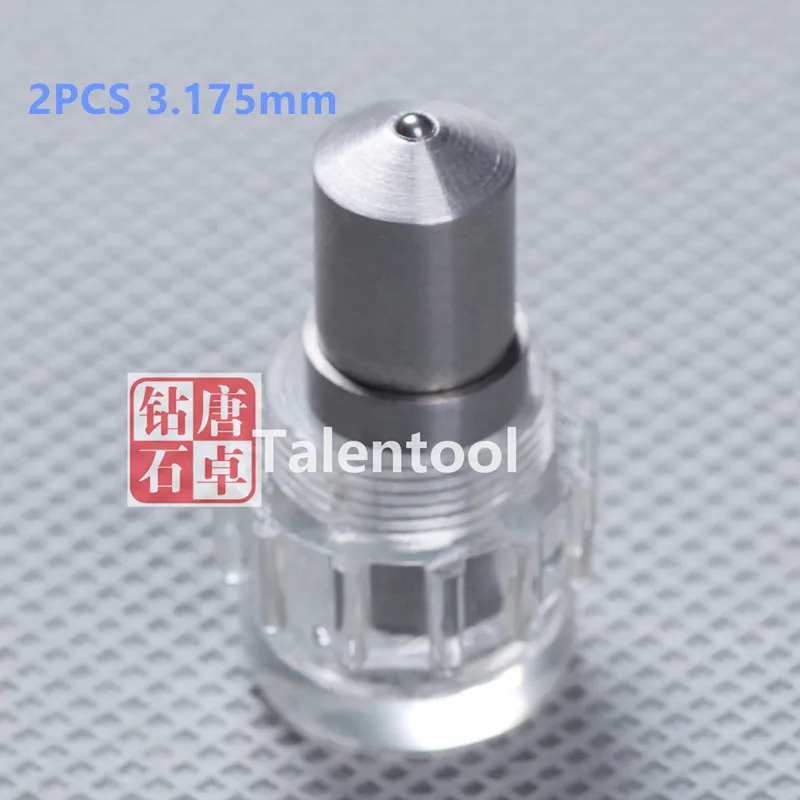 Talentool 2pcs 3.175mm Rock Well Steel Ball Hardness Tester Indenter ...