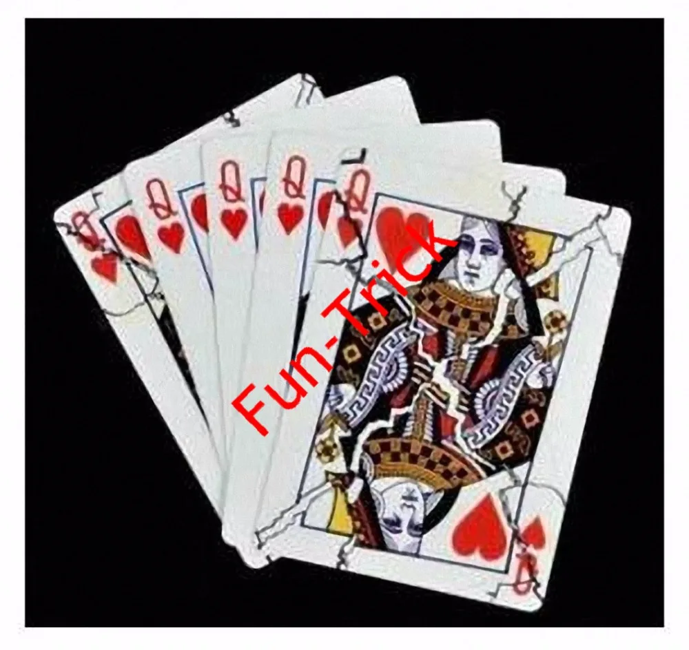 Free Shipping Broken Queen Magic Trick , Close Up Magic - Magic Tricks ...