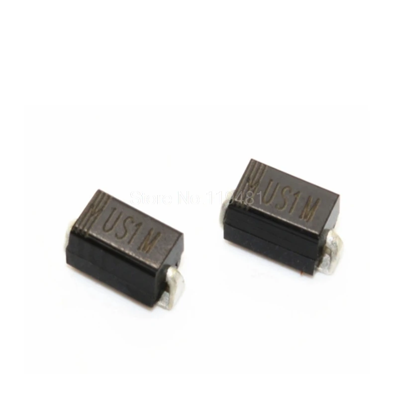 Aliexpress.com : Buy US1M Diode Standard 1000V 1A Surface Mount SMA ...