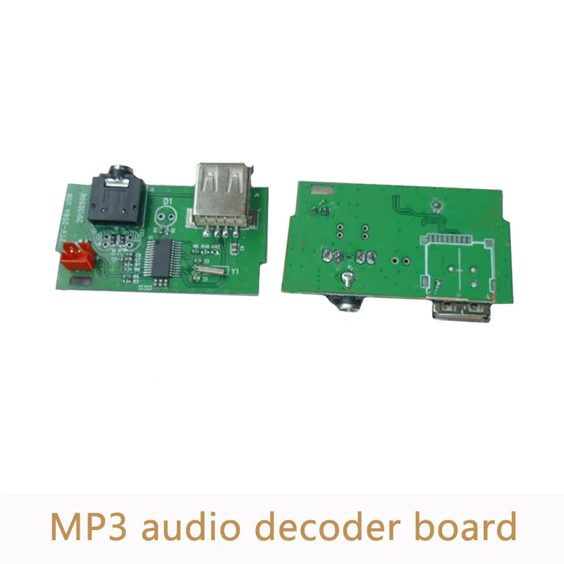 10pcs/lot Double Decoding Scheme 5V WMA/MP3 Audio Decoder Board 3.5 ...