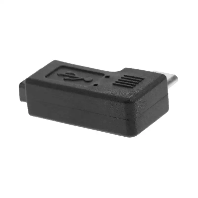 90 Degree Right Angle Elbow Micro USB Male to Female Adapter L Shaped ...