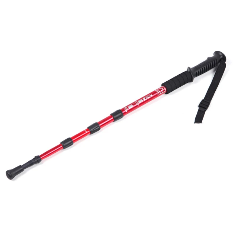 SEWS aotu Trekking antichoque palo de caminar montaña senderismo rojo ...
