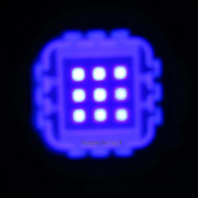 10W LED Bead UV Light395 400nm 30LM Ultra Violet LED Bead Bulb Lamp ...