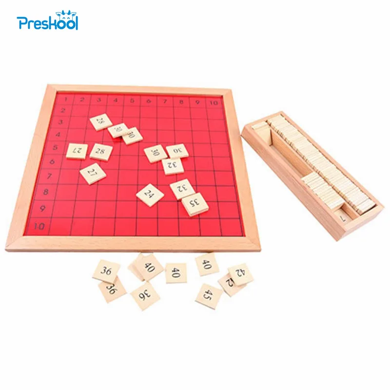 Montessori-Mathematics-Kids-Toy-Baby-Wood-Pythagoras-Board-Learning ...