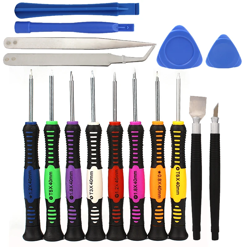 1SET-16-in-1-Mobile-Phone-Cellphone-Opening-Repair-Tools-Screwdrivers ...