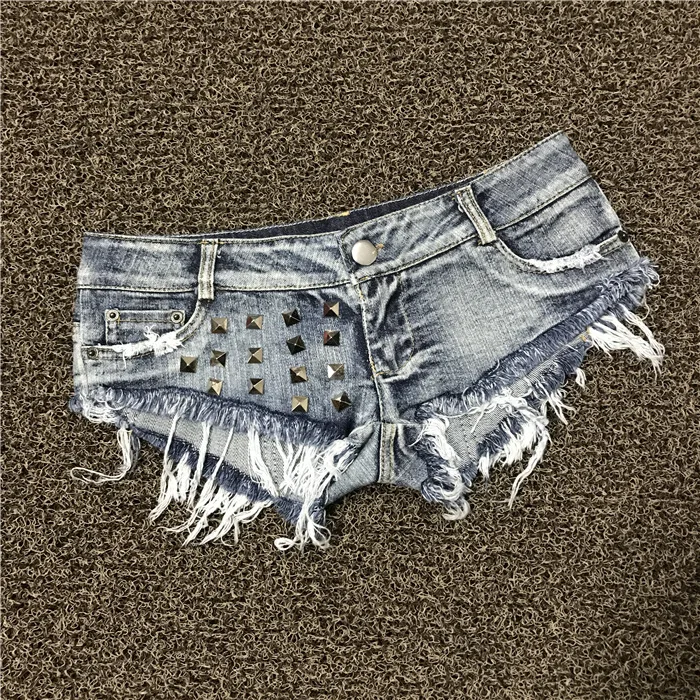 Fleepmart 1pcs Low Waist Women Sexy Super Denim Shorts Summer Denim