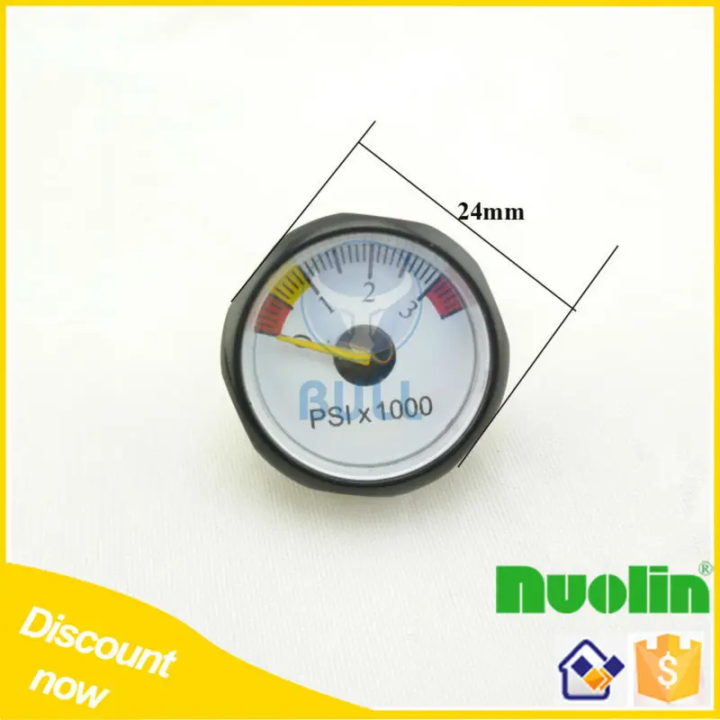 Bull 3000psi High Pressure Gauge Or Manometer For Pcp Valve - Factory ...