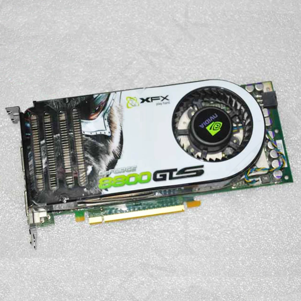 Utilizado Nvidia GeForce 8800GTS 320 MB gold edition GDDR3 320 Bit 96SP ...