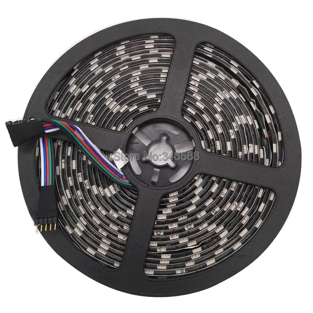 Cavo LED 5050 SMD Preassemblato 12V - Colori: Bianco, Blu, Rosso, Verde ...