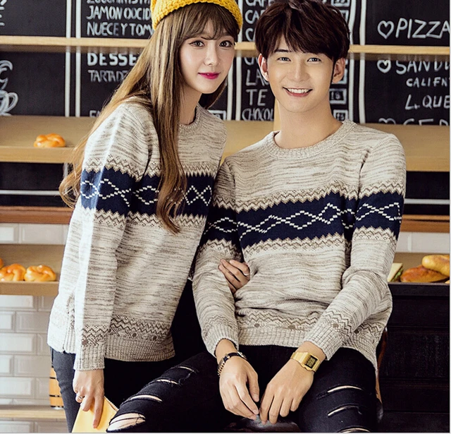 Hot Sale Men Women Fashion Winter Couple Clothes Lovers Christmas Cute