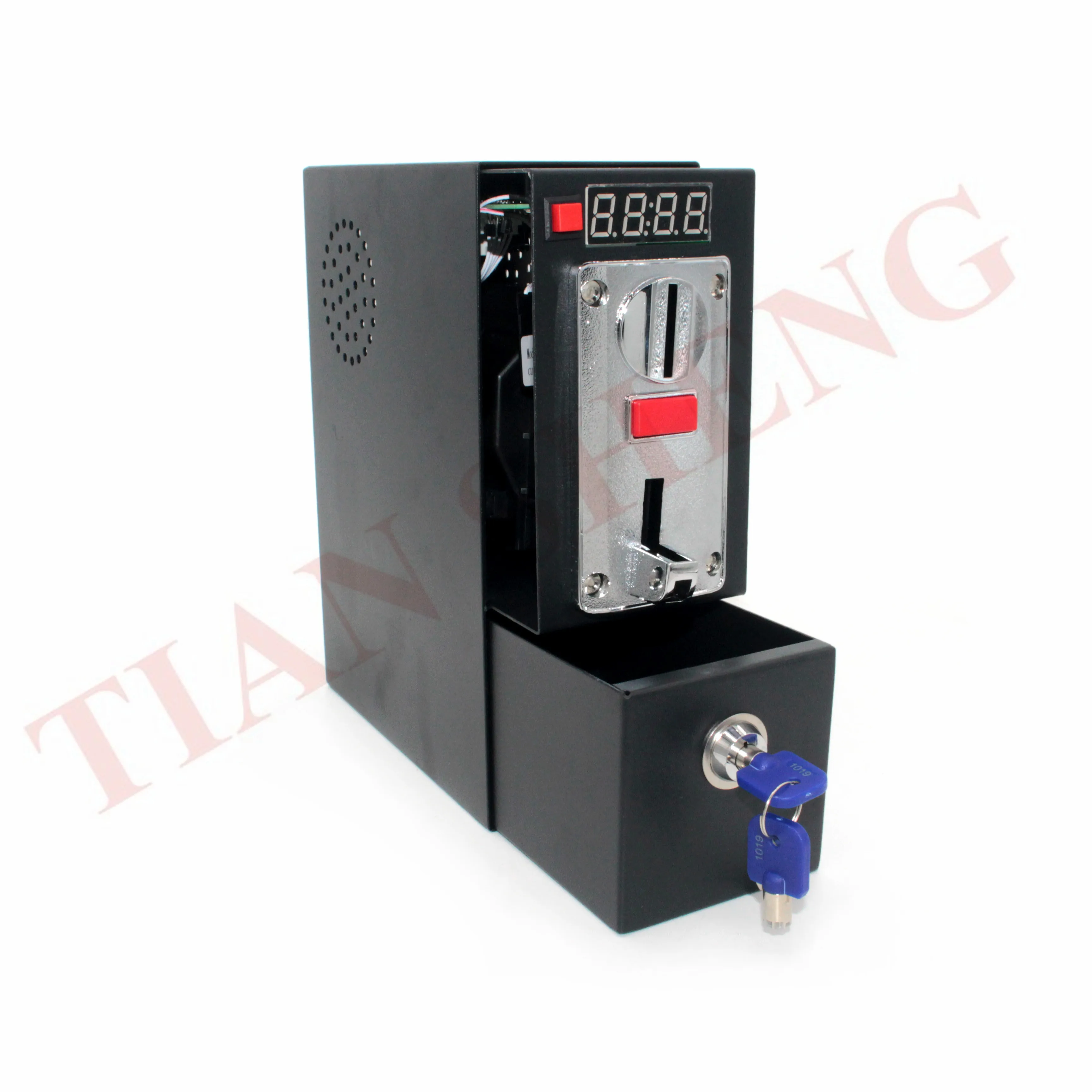 DG600F Coin operated Timer Control box with multi coin selector ...