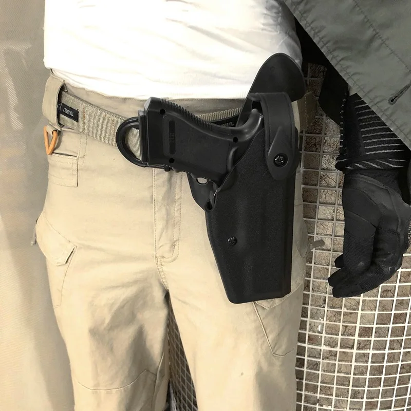 Tactical-Polyurethane-Glock-Belt-Holster-Gl0ck-Pistol-Waist-Holster ...