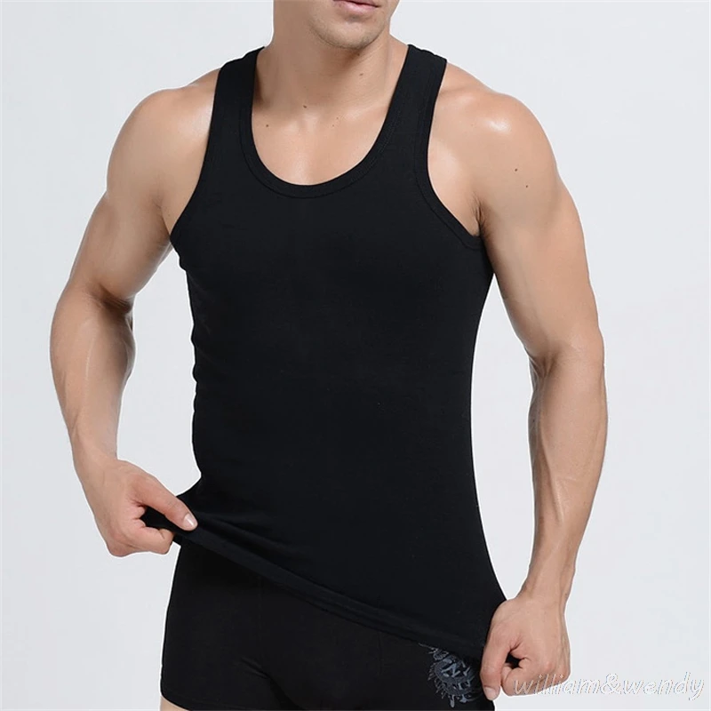 Men's Modal Cotton Clothing Tank Top Body building Tactical Vests Male ...