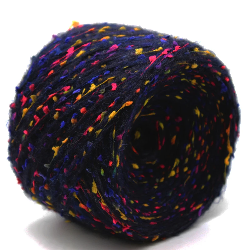 Wholesale 250g Beautiful unique Merino wool colorful Fancy yarn space ...